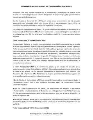 Carlos Álvarez - Guía Revisada para la Interpretación del MMPI-2, feb ...
