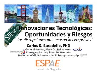 Oportunidades y riesgos creados por las disrupciones tecnológicas | PPT