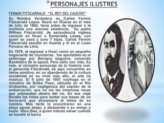 Carlos fermin fitzcarrald | PPTX