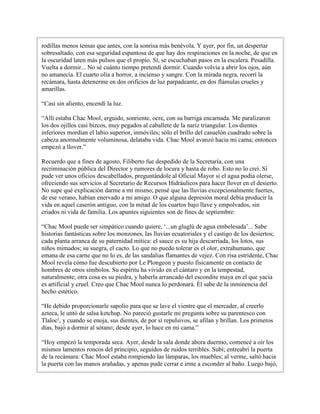 Carlos fuentes chac mool | PDF