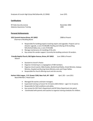 Carlos resume edited version | PDF