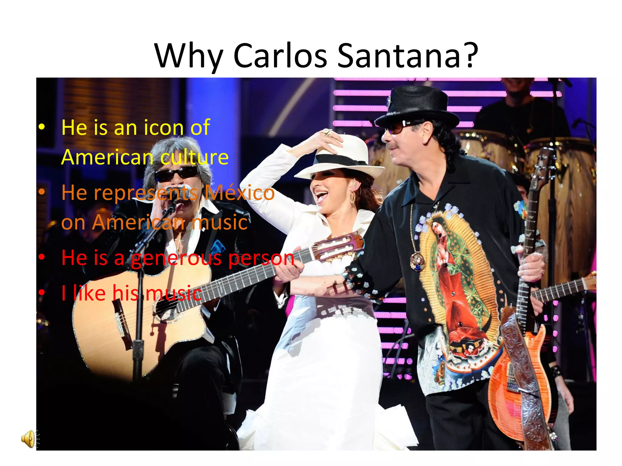 Carlos Santana Biography Pop Culture | PPT