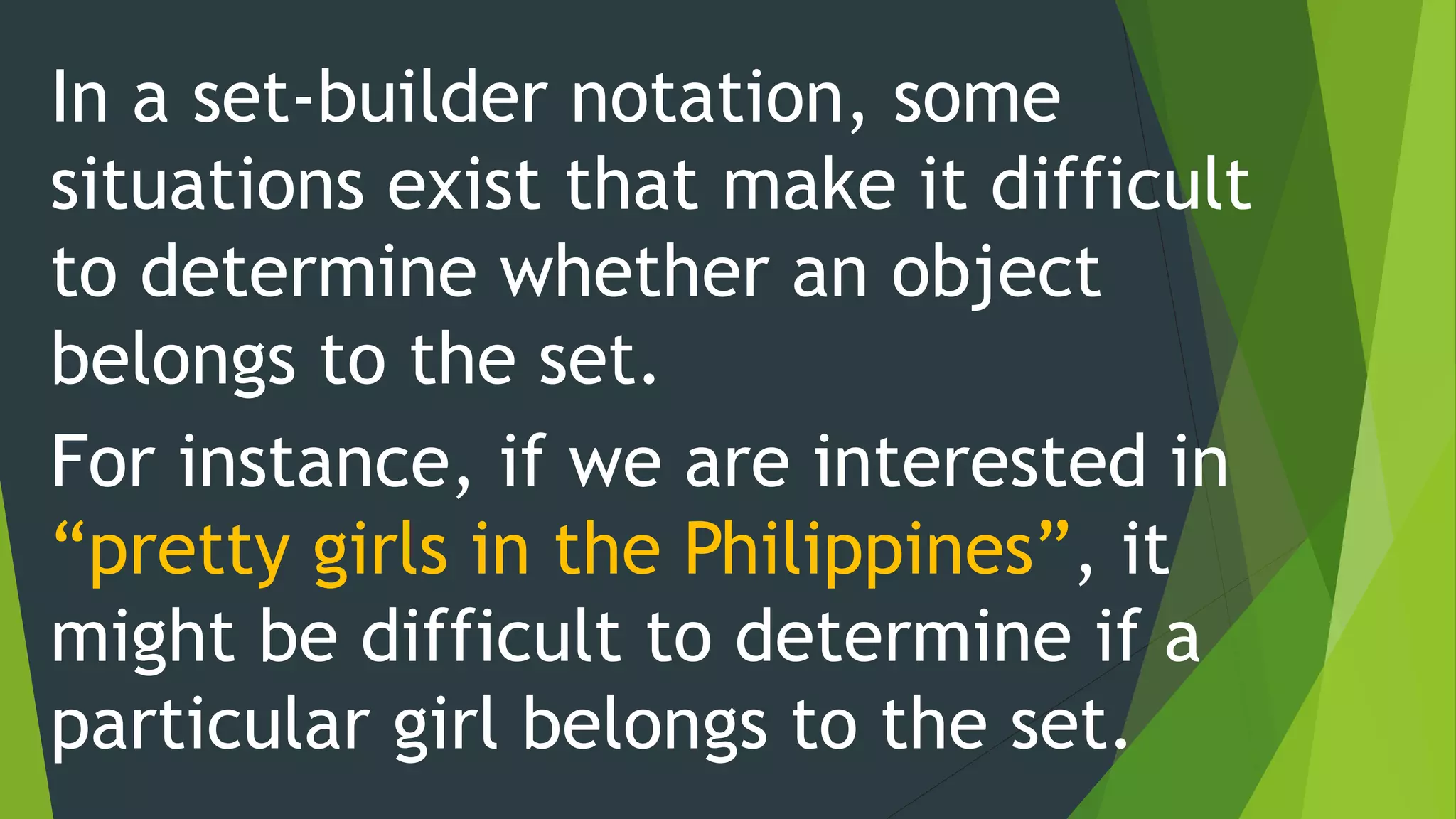 Math 7 - Ways of Defining a Set | PPTX