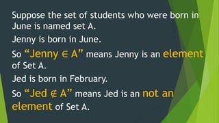 Math 7 - Ways of Defining a Set | PPTX