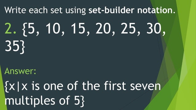 Math 7 - Ways of Defining a Set | PPTX