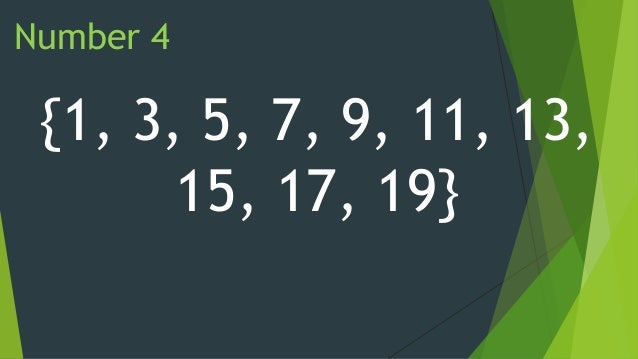 Math 7 - Ways of Defining a Set
