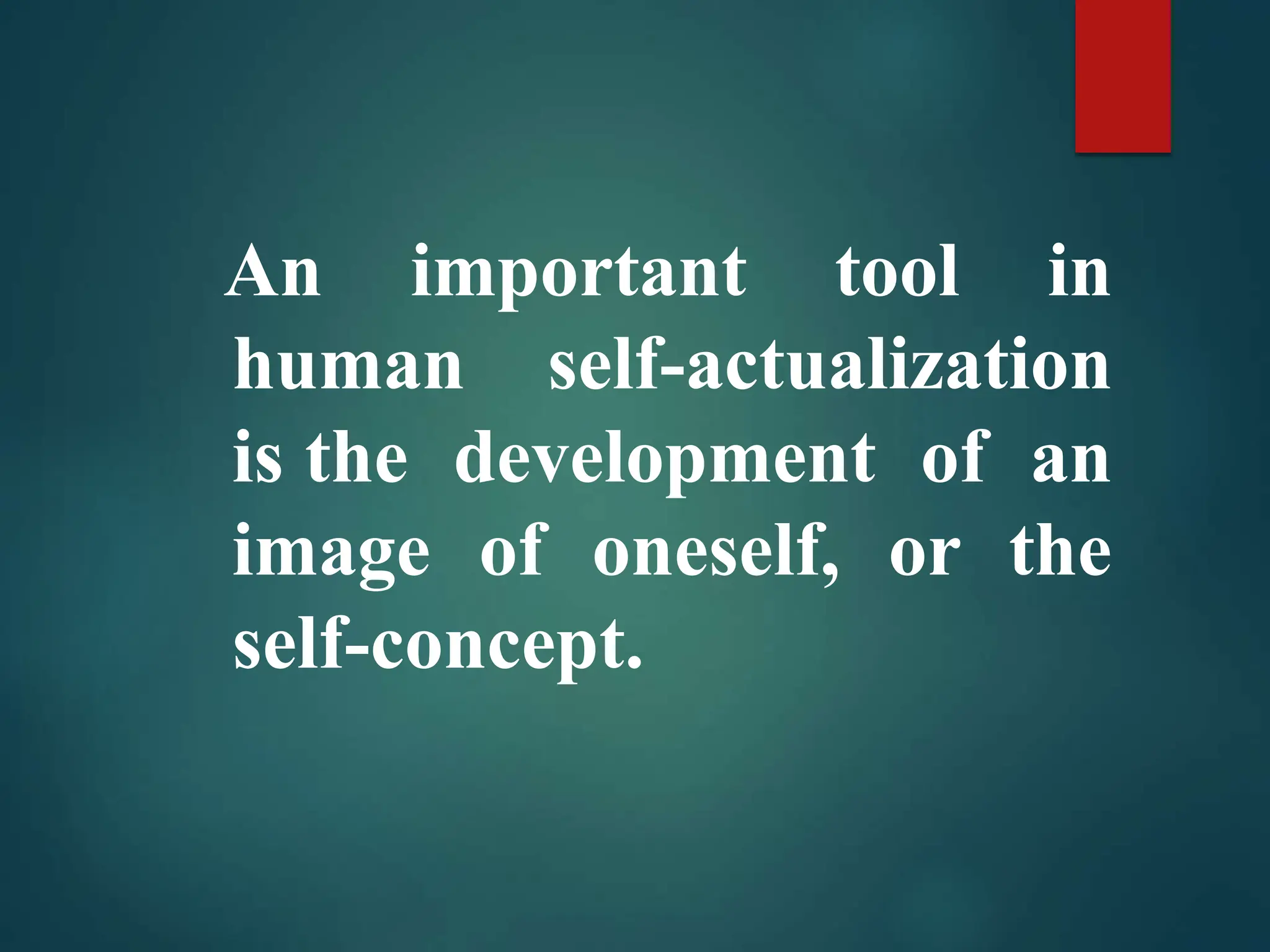 Presentation on Carl Roger's theory of self actualization | PPTX