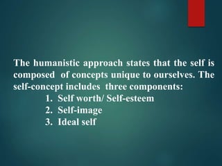 Presentation on Carl Roger's theory of self actualization | PPTX