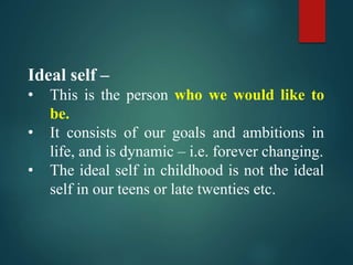 Presentation on Carl Roger's theory of self actualization | PPTX