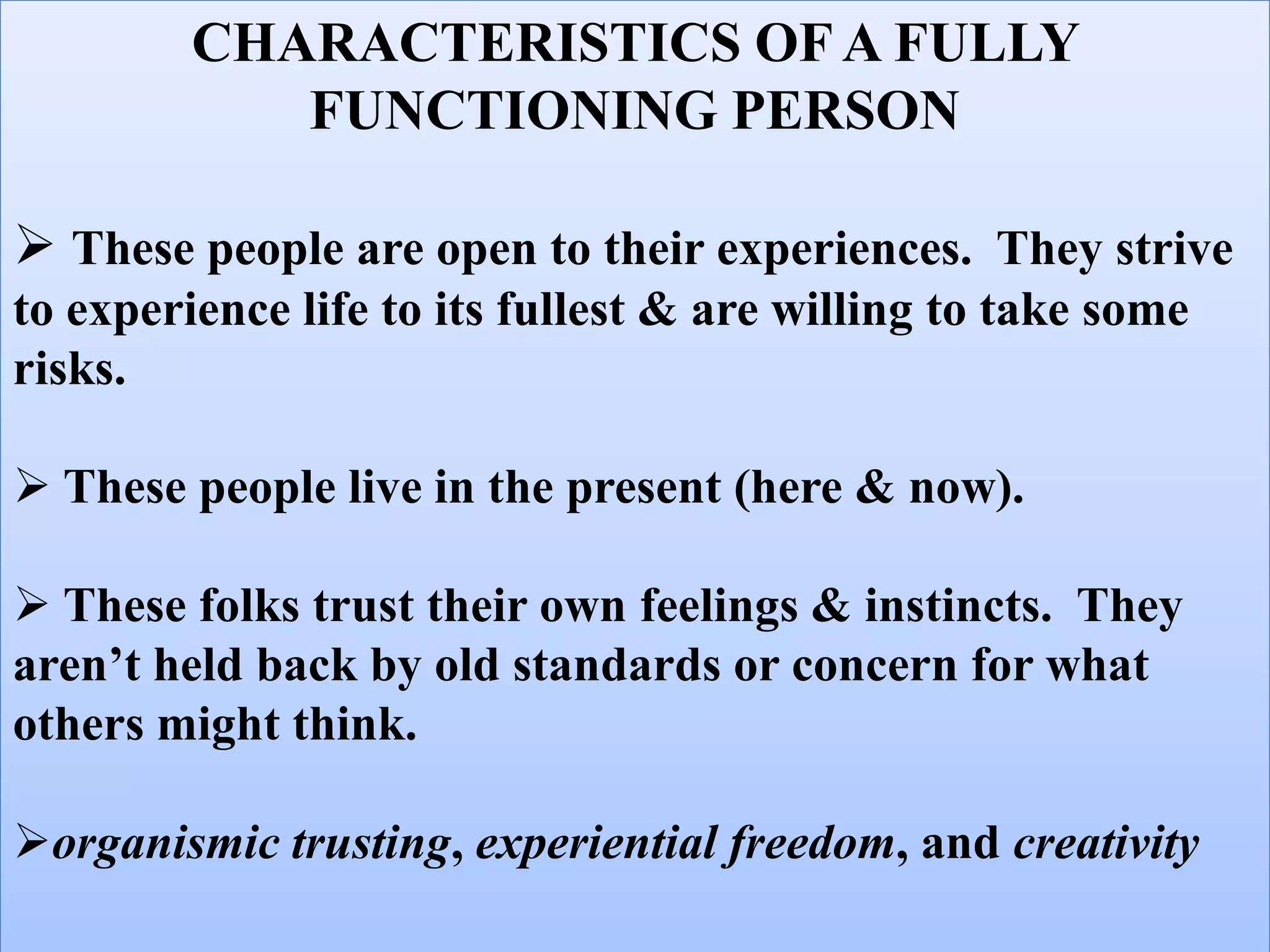 Carl roger’s person centered therapy | PPTX