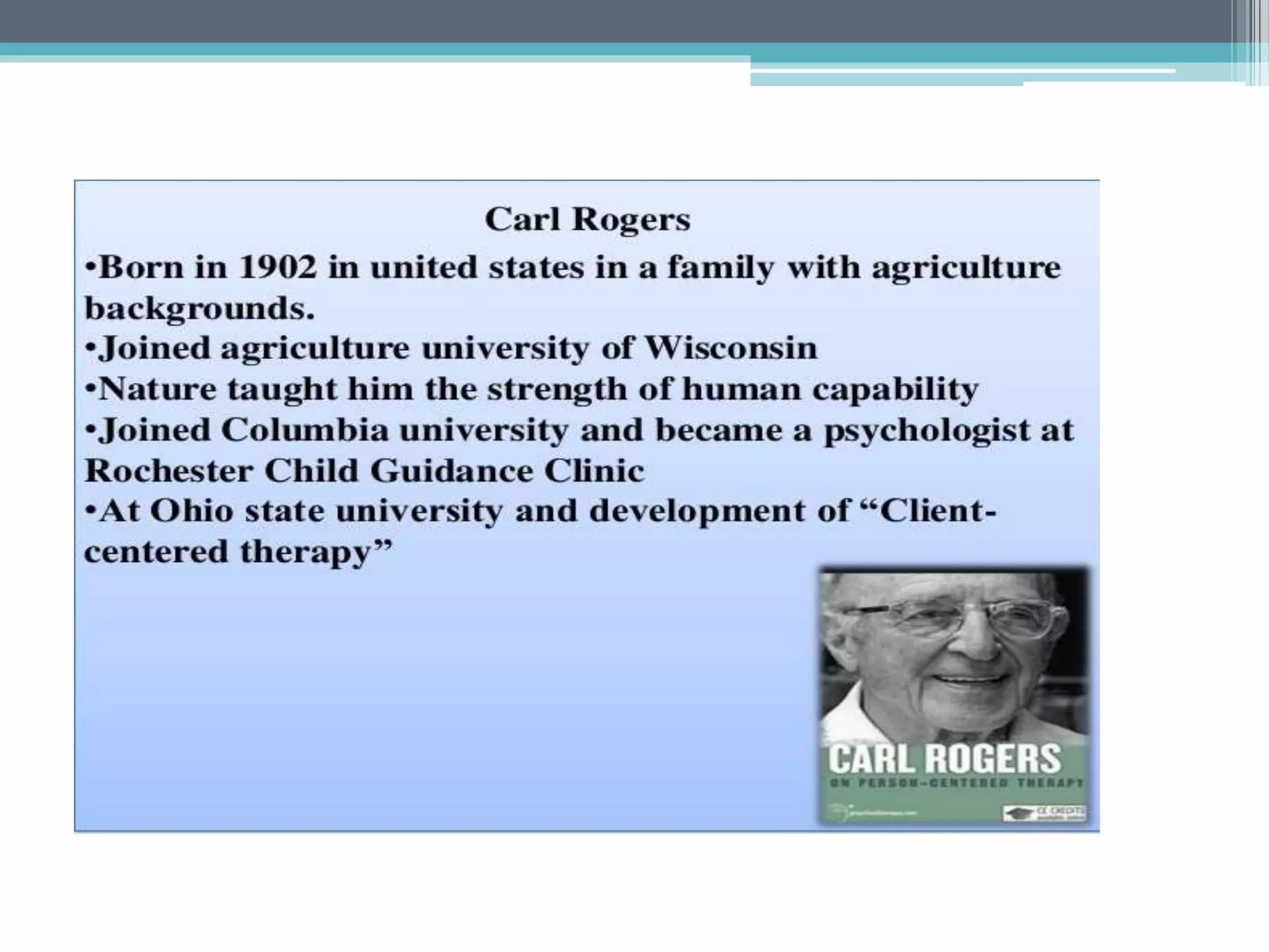 ABOUT CARL ROGERS | PPTX