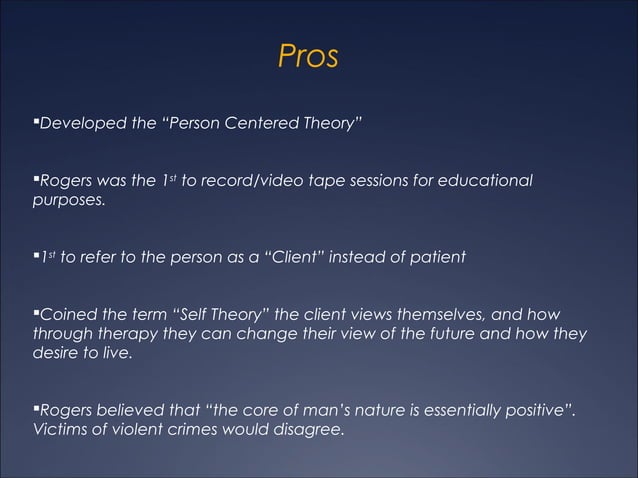 Carl rogers ppt | PPT | Religion & Spirituality