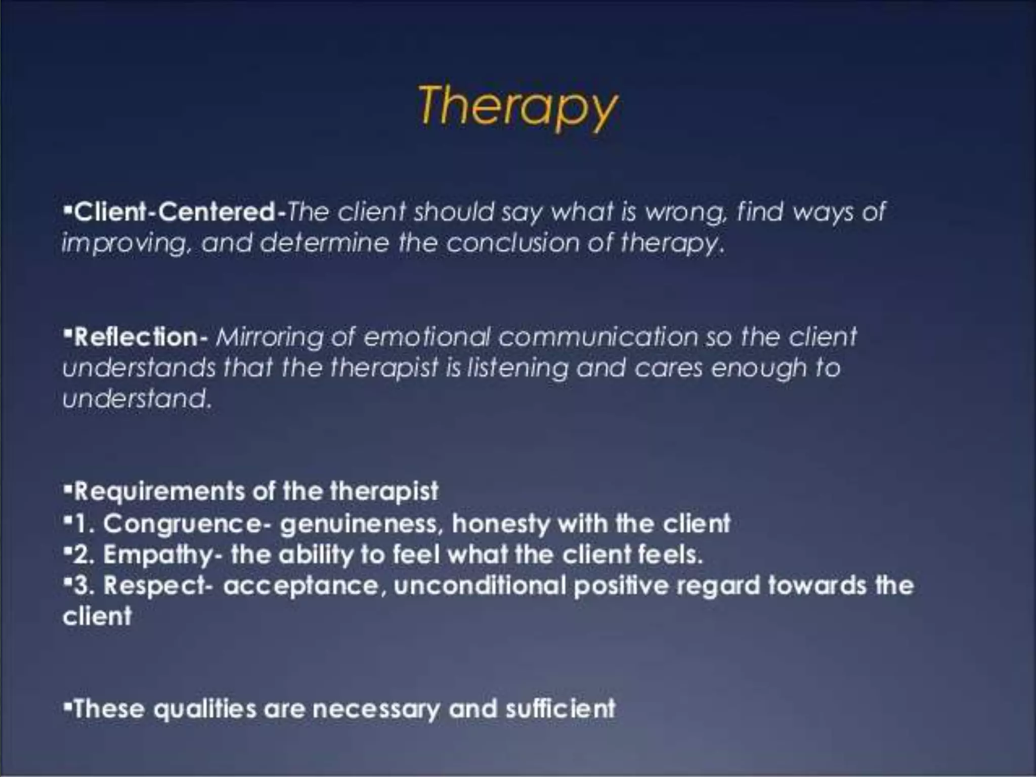 Carl roger's theory | PPTX