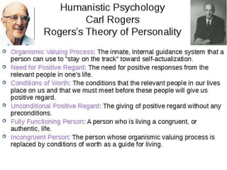 Carl roger's theory | PPTX