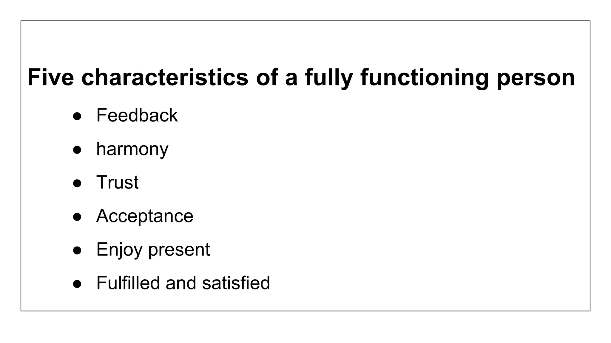 Carl Rogers theory on personality, self concept | PPTX
