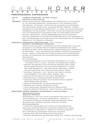 Carl Romer CV | PDF