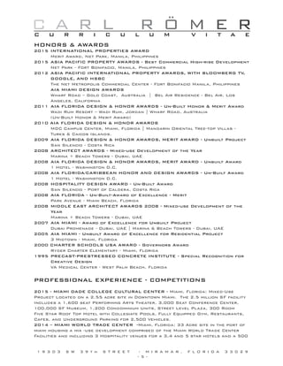 Carl Romer CV | PDF