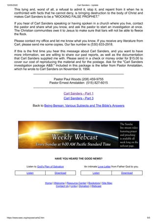 Carl sanders update-PDF | PDF