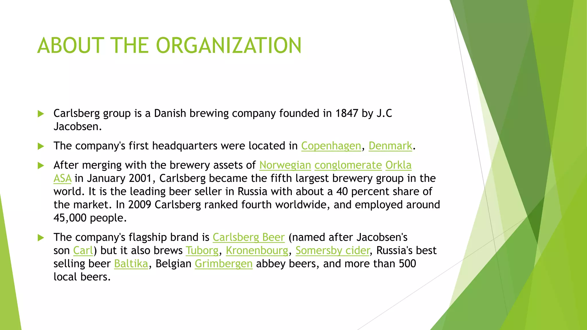 Carlsberg group | PPTX