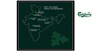 Carlsberg india pvt | PPTX | Alcoholic Beverages | Food & Drink