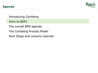 Supporting Carlsberg’s Strategy with BPM and ARIS - ProcessForum Nordic ...