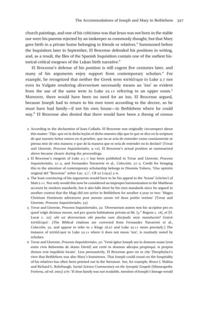 The Accommodations of Joseph and Mary in Bethlehem: Κατάλυμα in Luke 2. ...