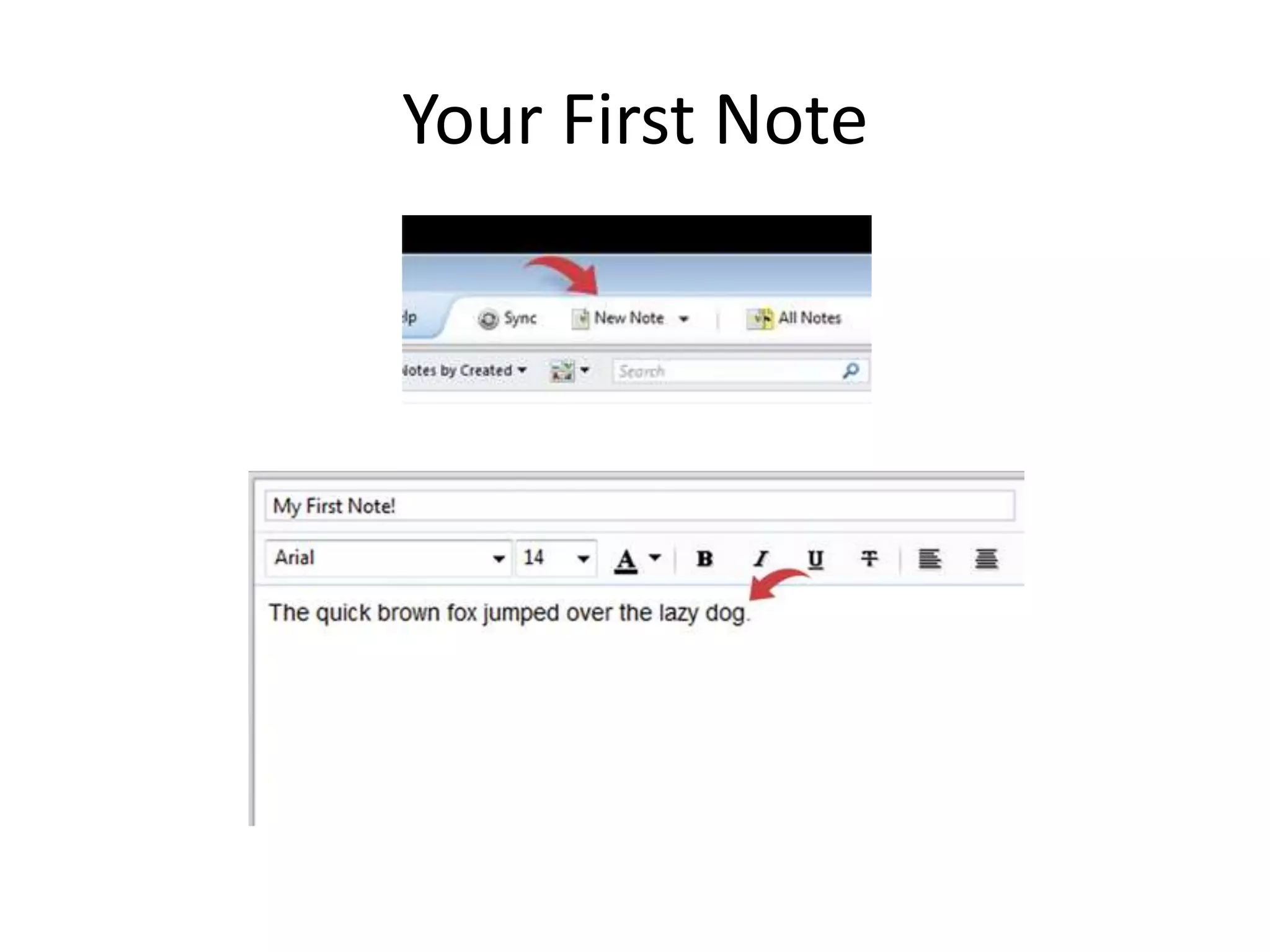 Carlson introduction to evernote | PPTX