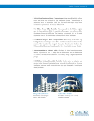 Carlton Corporate Overview | PDF