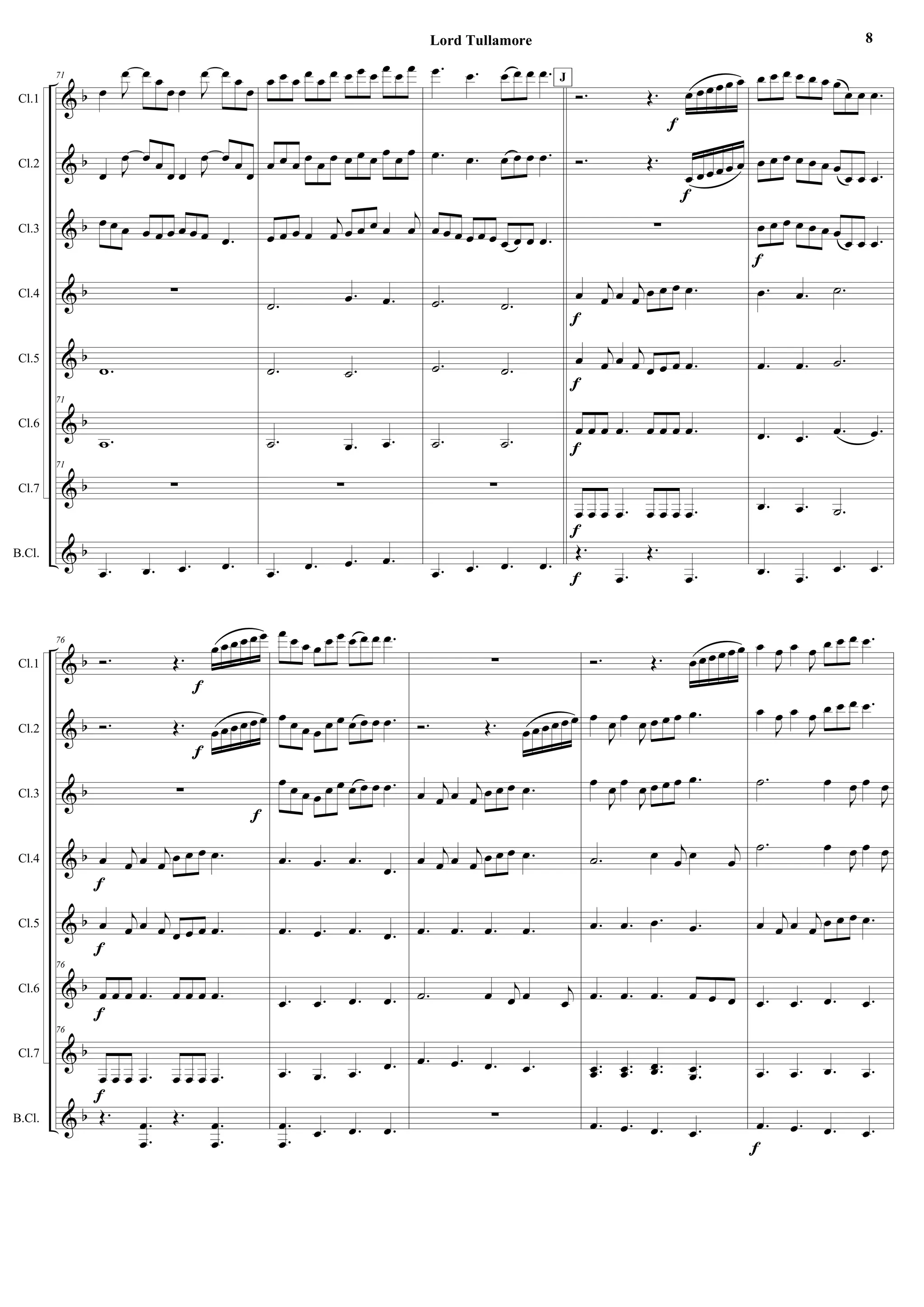 Lord Tullamore - Carl Wittrock - Set of Clarinets | PDF