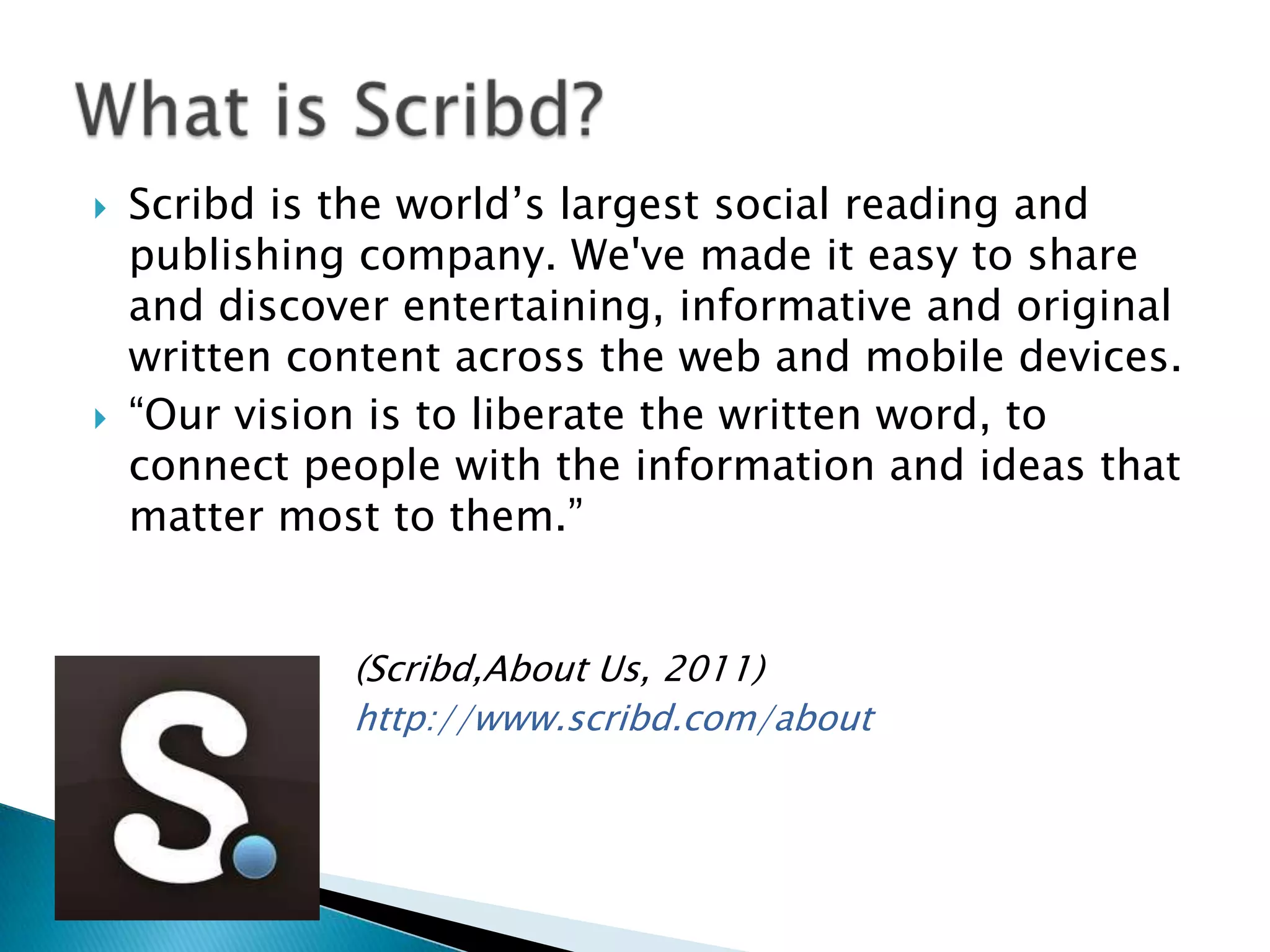 IMC MCOM42 - Scribd presentation | PPTX