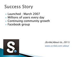 IMC MCOM42 - Scribd presentation | PPTX