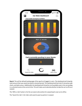 Car mate - Company Car-Pool app Idea | PDF