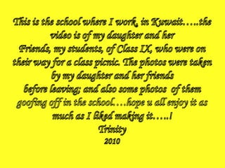 Carmel School Goofing Off!!! | PPSX