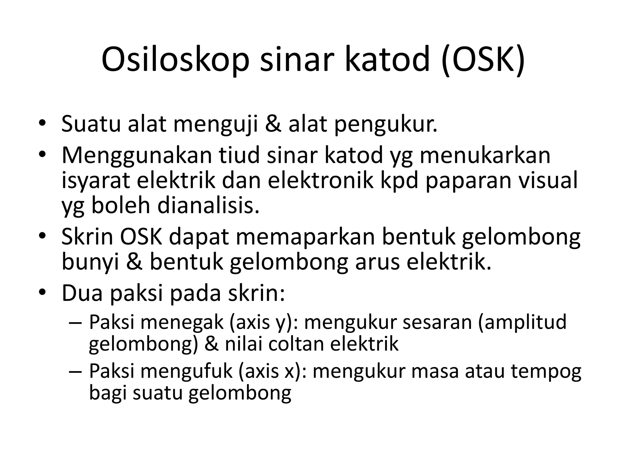 SPM Tingkatan 5 Fizik - Elektronik | PPTX