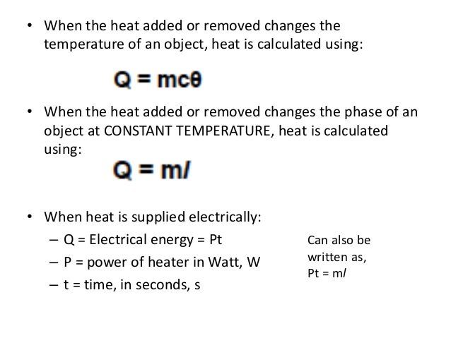 SPM Form 4 Physics - Heat