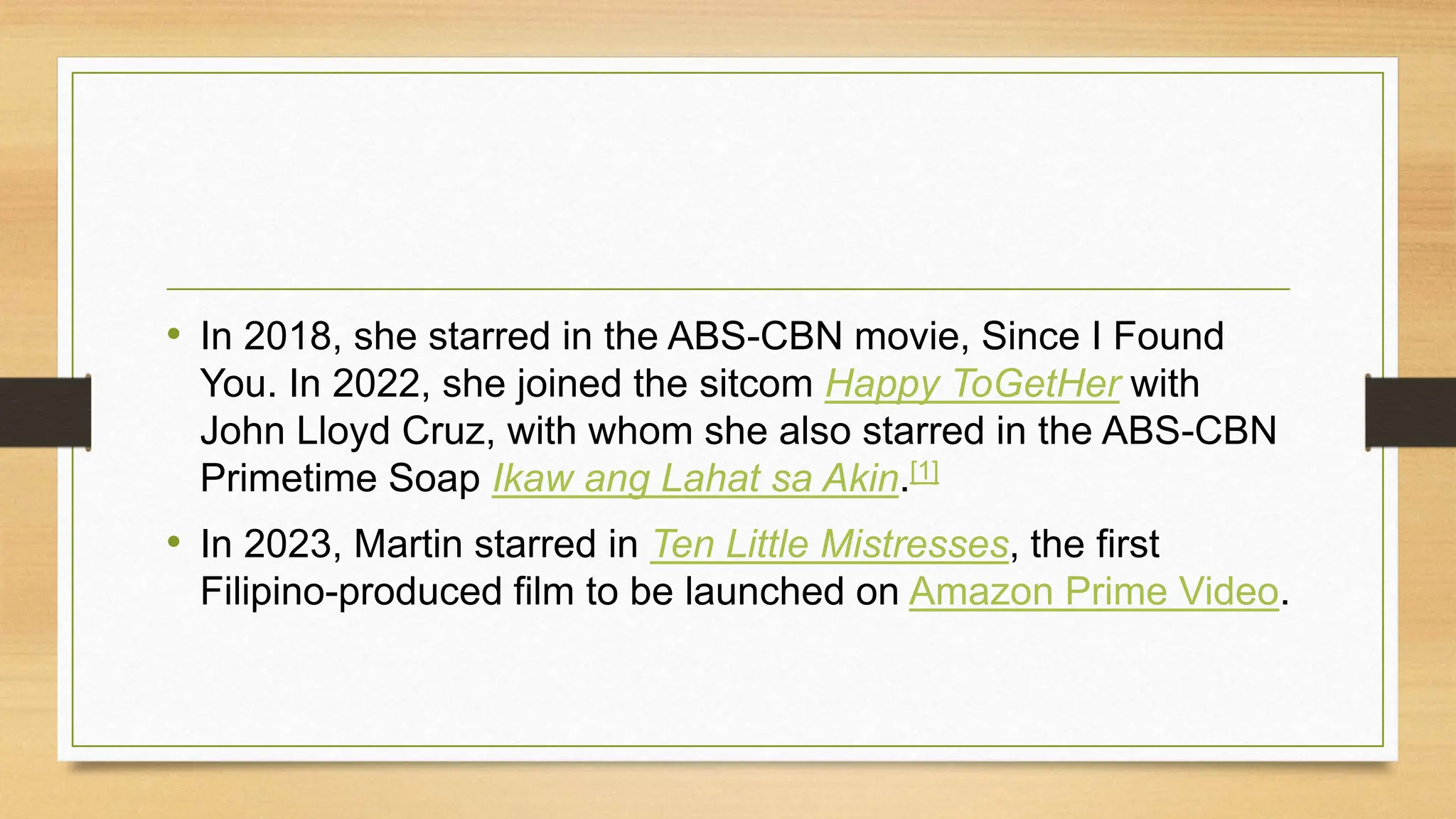 Carmi Martin Biography, early Life, Career, Filmography.pptx