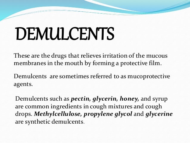 Carminative & demulcent