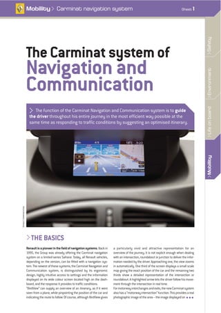 Carminat navigation and communication system | PDF