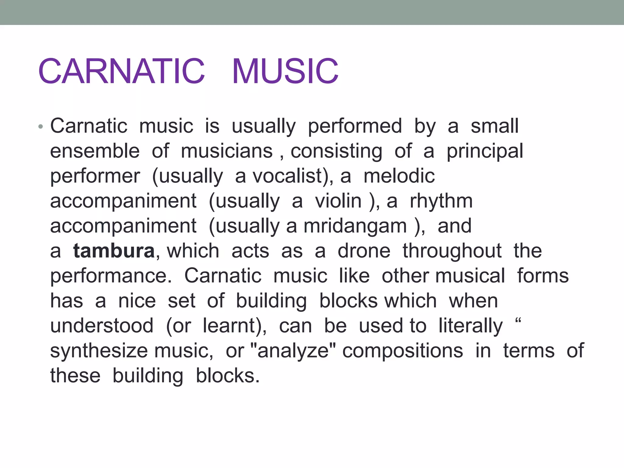 Carnatic music | PDF