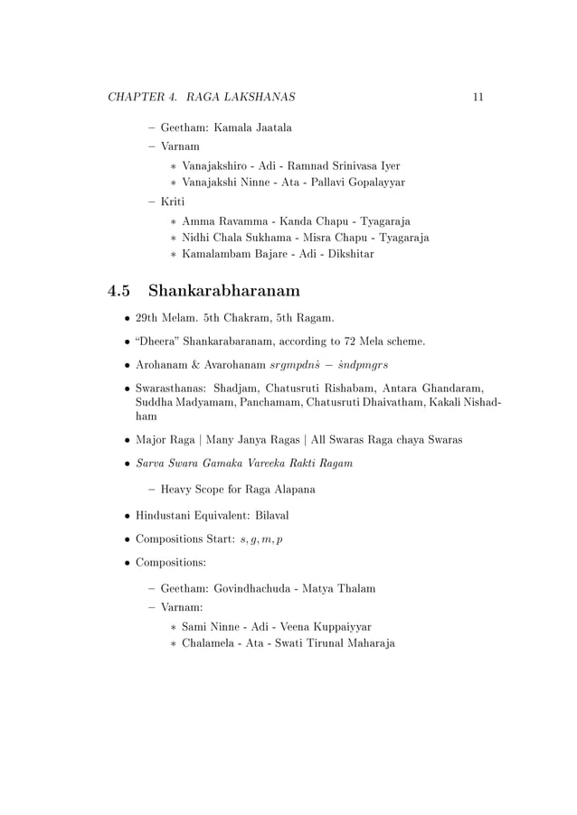 Carnatic music theory_notes_year_2 | PDF