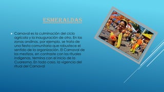 Carnaval en el ecuador | PPTX