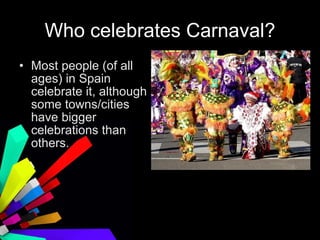 Carnaval en Espana | PPT