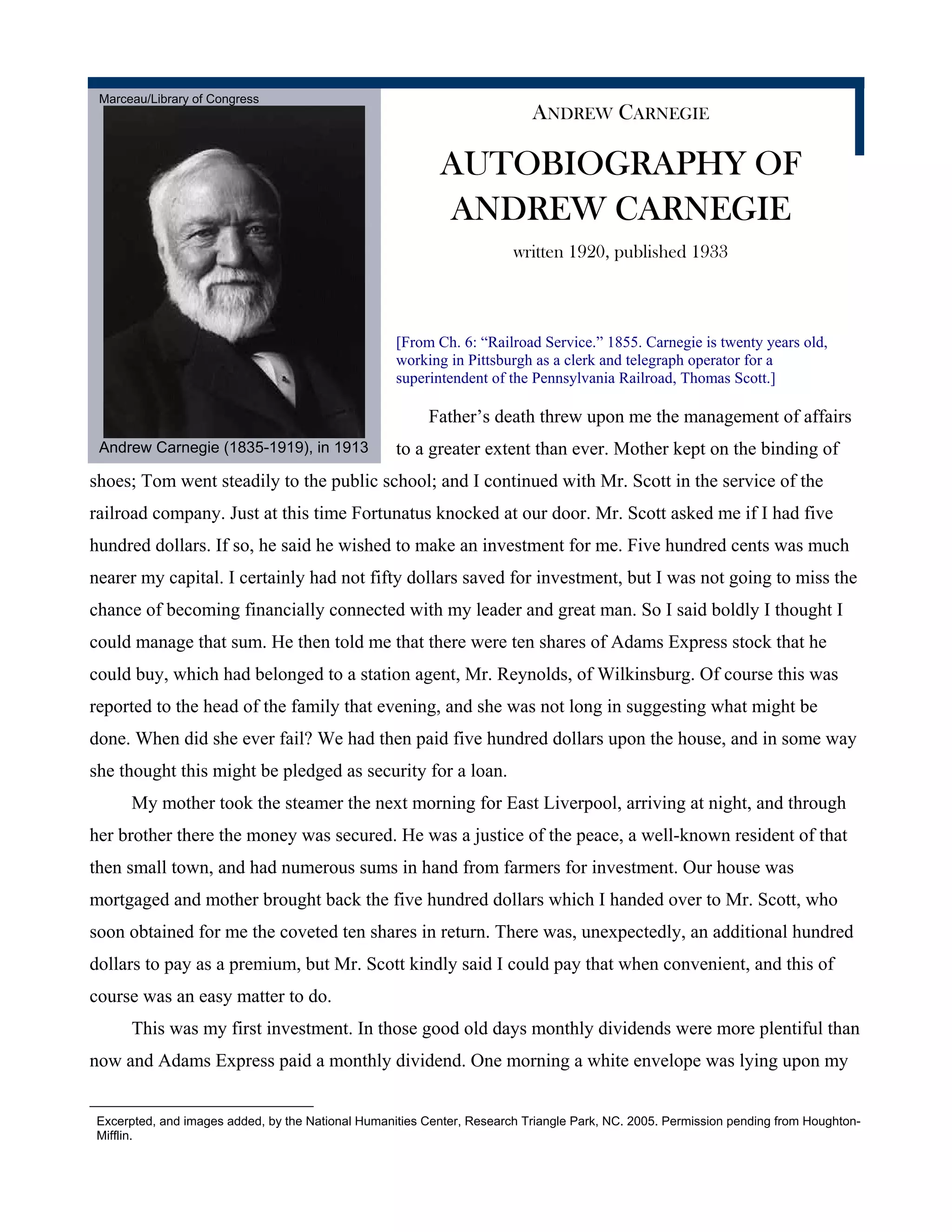 Carnegie | PDF
