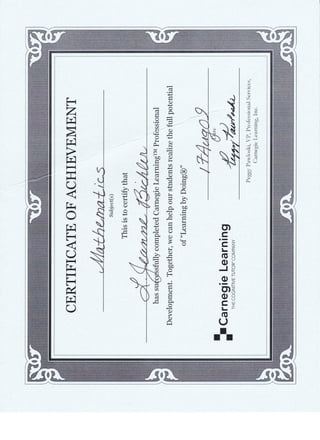 Carnegie Learning | PDF