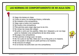 Cartilla de comportamiento NIÑO | PDF