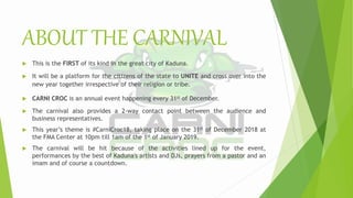 Carni croc Proposal First Edition | PPT