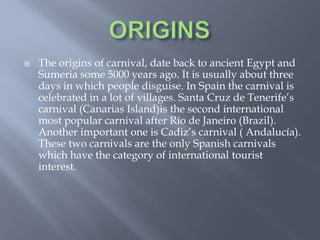 Carnival in Spain2 | PPT