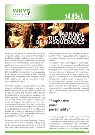 Carnival the meaning of masquerades | PDF | Christianity | Religion ...