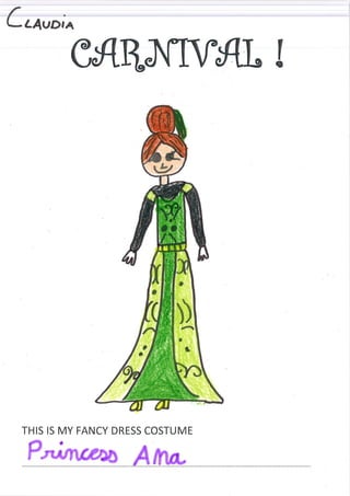 draw yourself in carnival | PDF