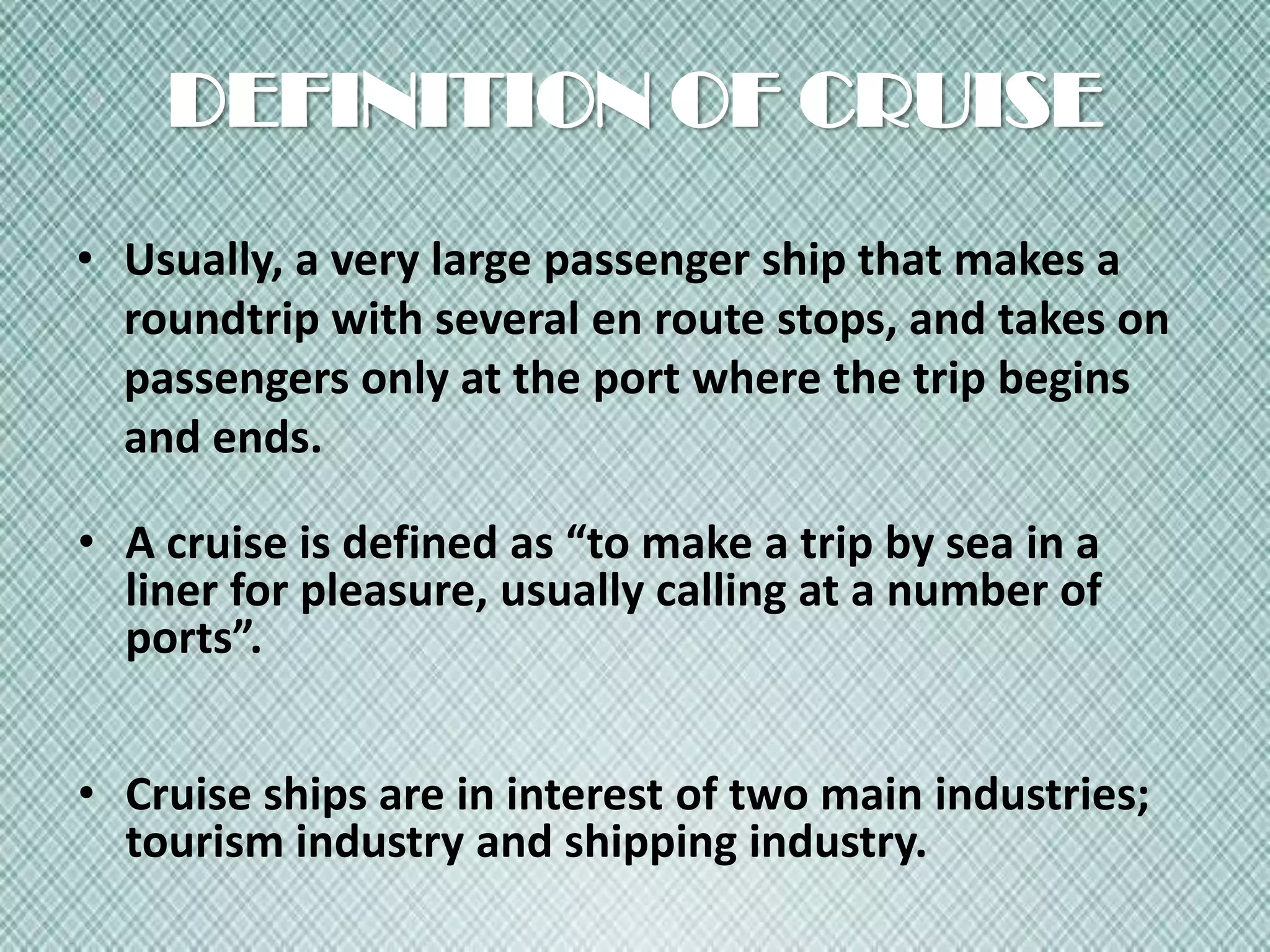 Carnival cruises | PPTX